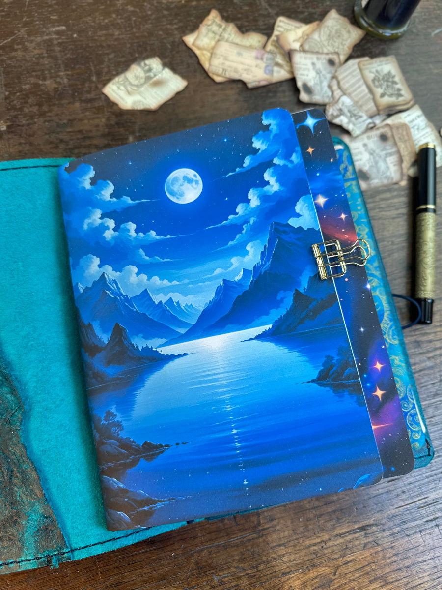 Moonlight Loch: Softback Notebook in Multiple Sizes and Clairefontaine ...